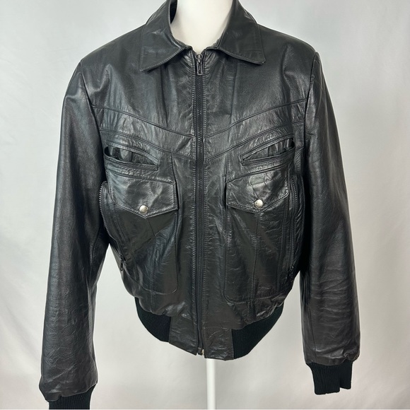 Jackets & Coats | Bermans Genuine Leather Jacket | Poshmark
